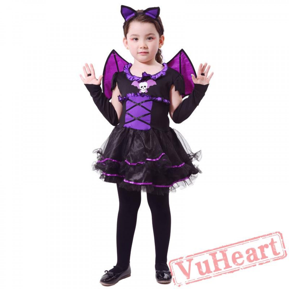 Halloween kid's costume, vampire bat costume