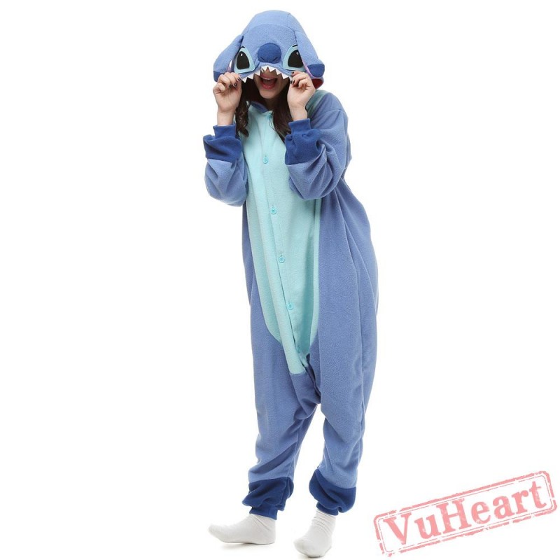 Kigurumi | Cartoon Stitch Kigurumi Onesies - Adult Onesies