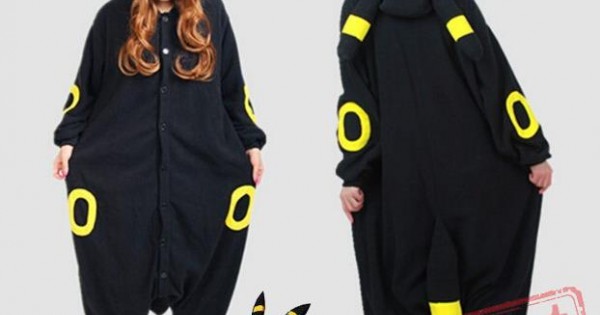 Kigurumi | Pokemon Umbreon Polar Kigurumi Onesies - Adult Onesies