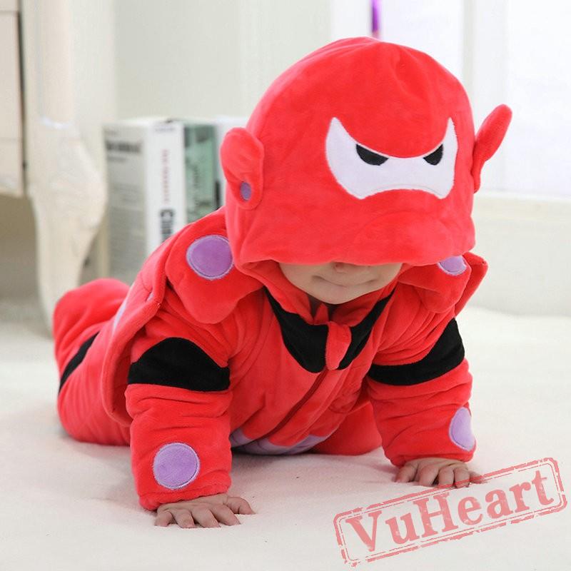 Baby Big Hero Baymax Robot Kigurumi Onesies Pajamas Costumes Toddler ...