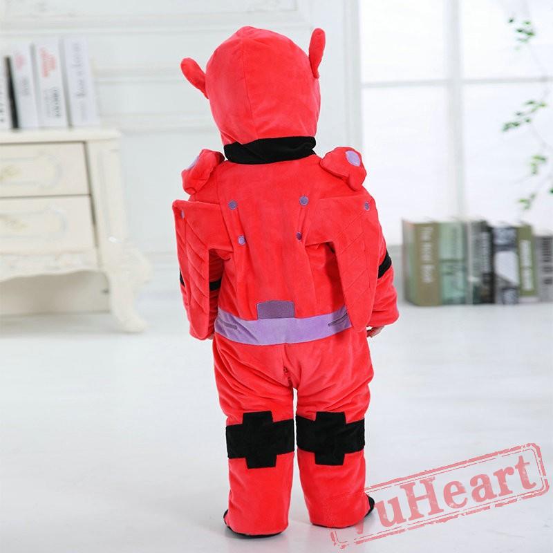 Baby Big Hero Baymax Robot Kigurumi Onesies Pajamas Costumes Toddler ...