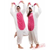 Purple Rabbit Couple Onesies / Pajamas / Costumes