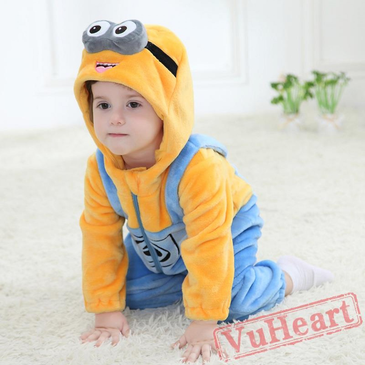 Winter Onesies - Baby Minions Onesie Costume - Kigurumi Onesies