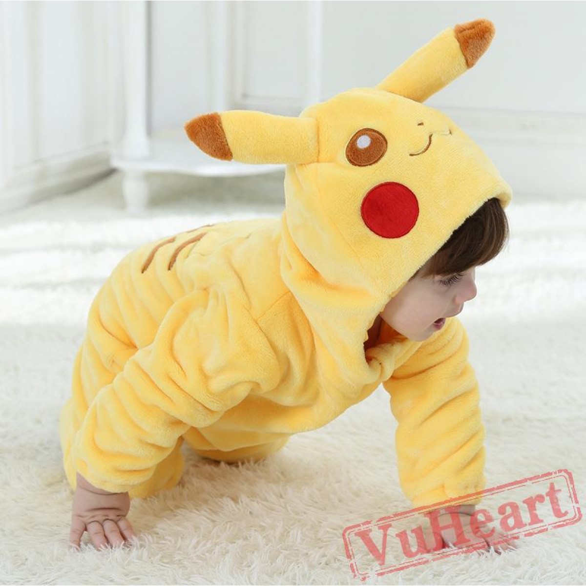 Winter Onesies - Baby Pikachu Onesie Costume - Kigurumi Onesies
