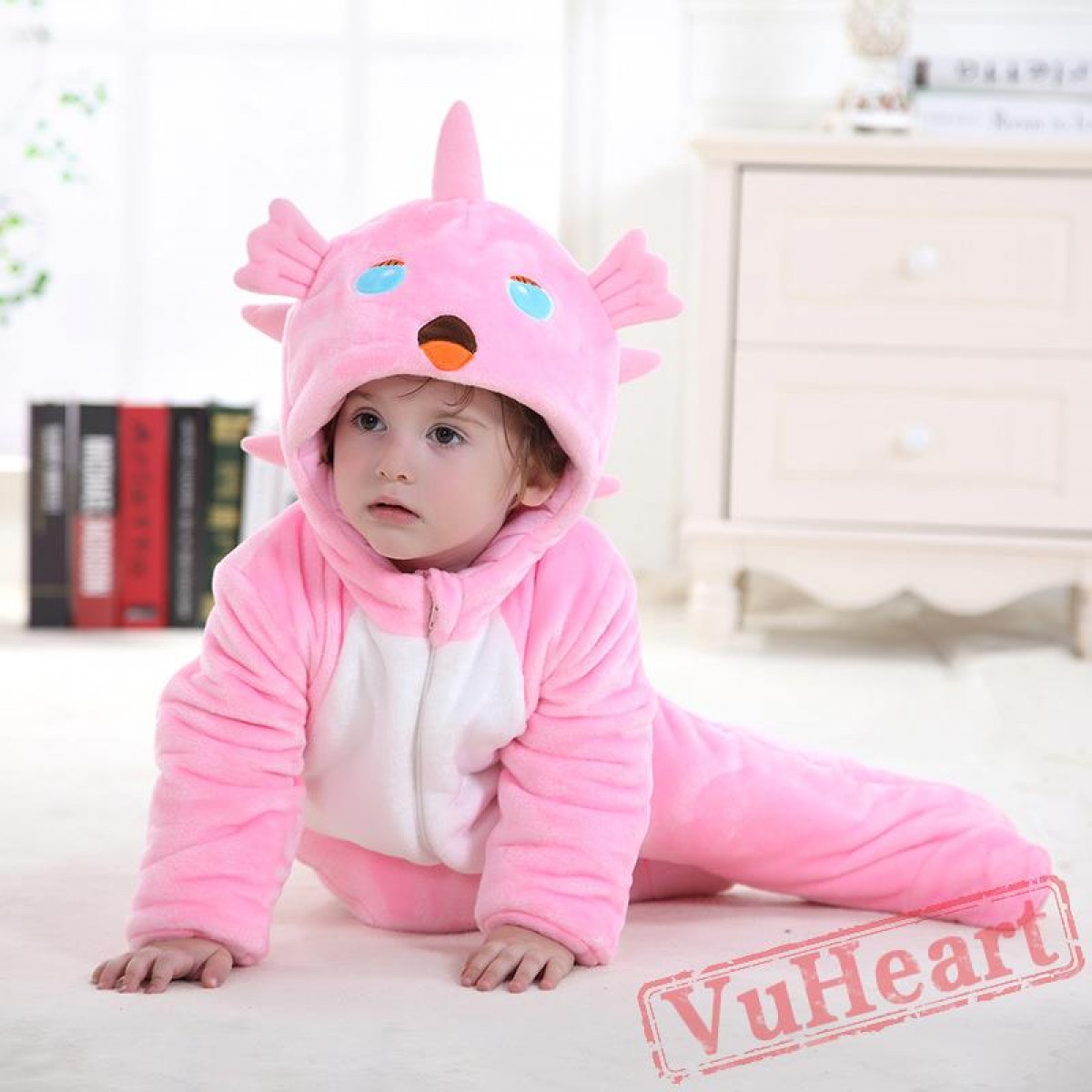 Winter Onesies - Baby Cute Fish Onesie Costume - Kigurumi Onesies