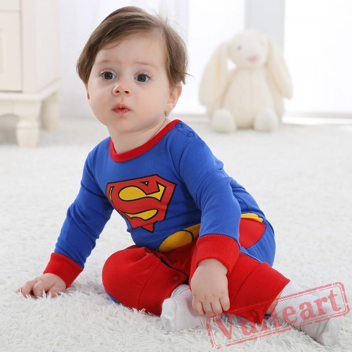 Winter Onesies - Baby Superman Onesie Costume - Kigurumi Onesies