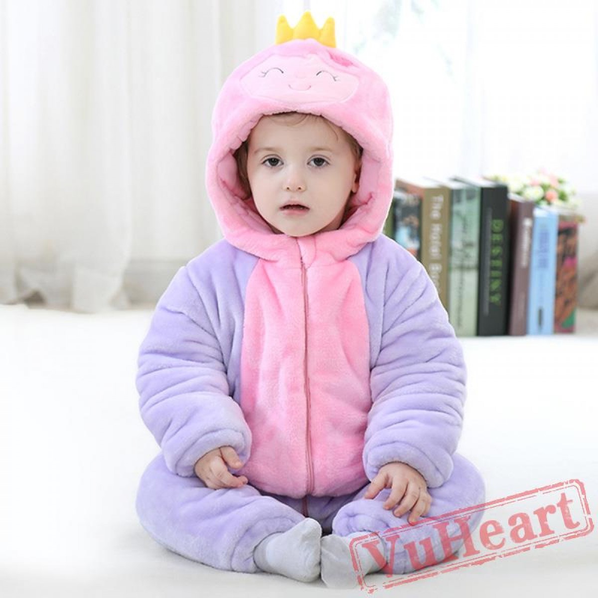 Winter Onesies - Baby Sweet Little Princess Onesie Costume - Kigurumi ...