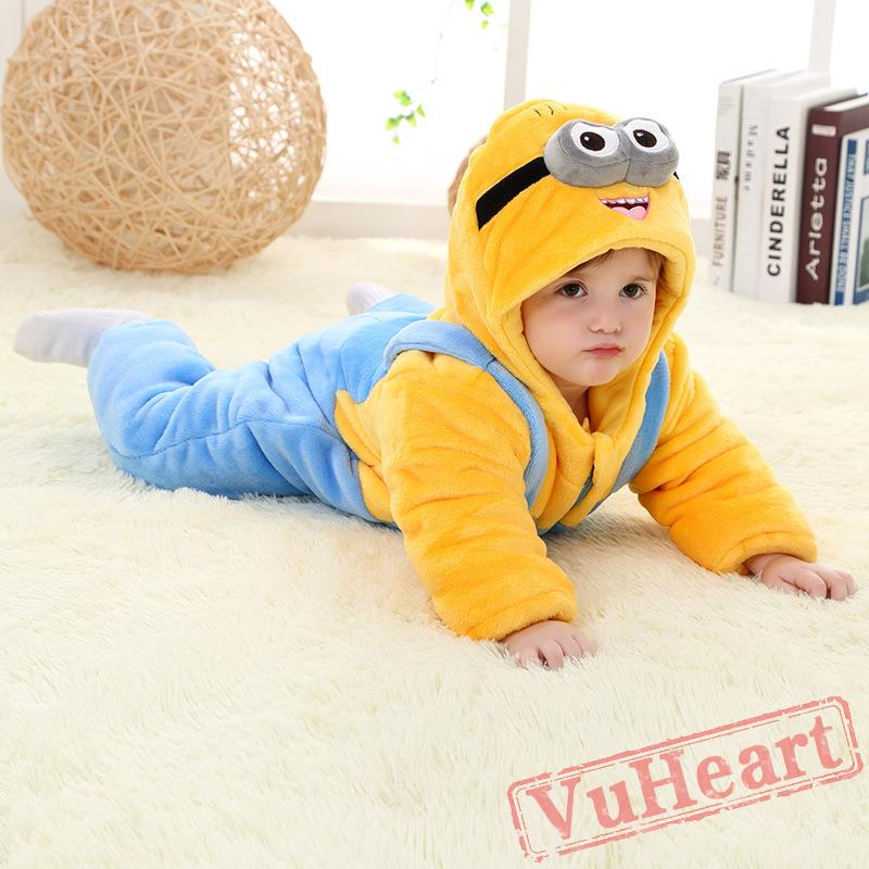 Winter Onesies - Baby Minions Onesie Costume - Kigurumi Onesies