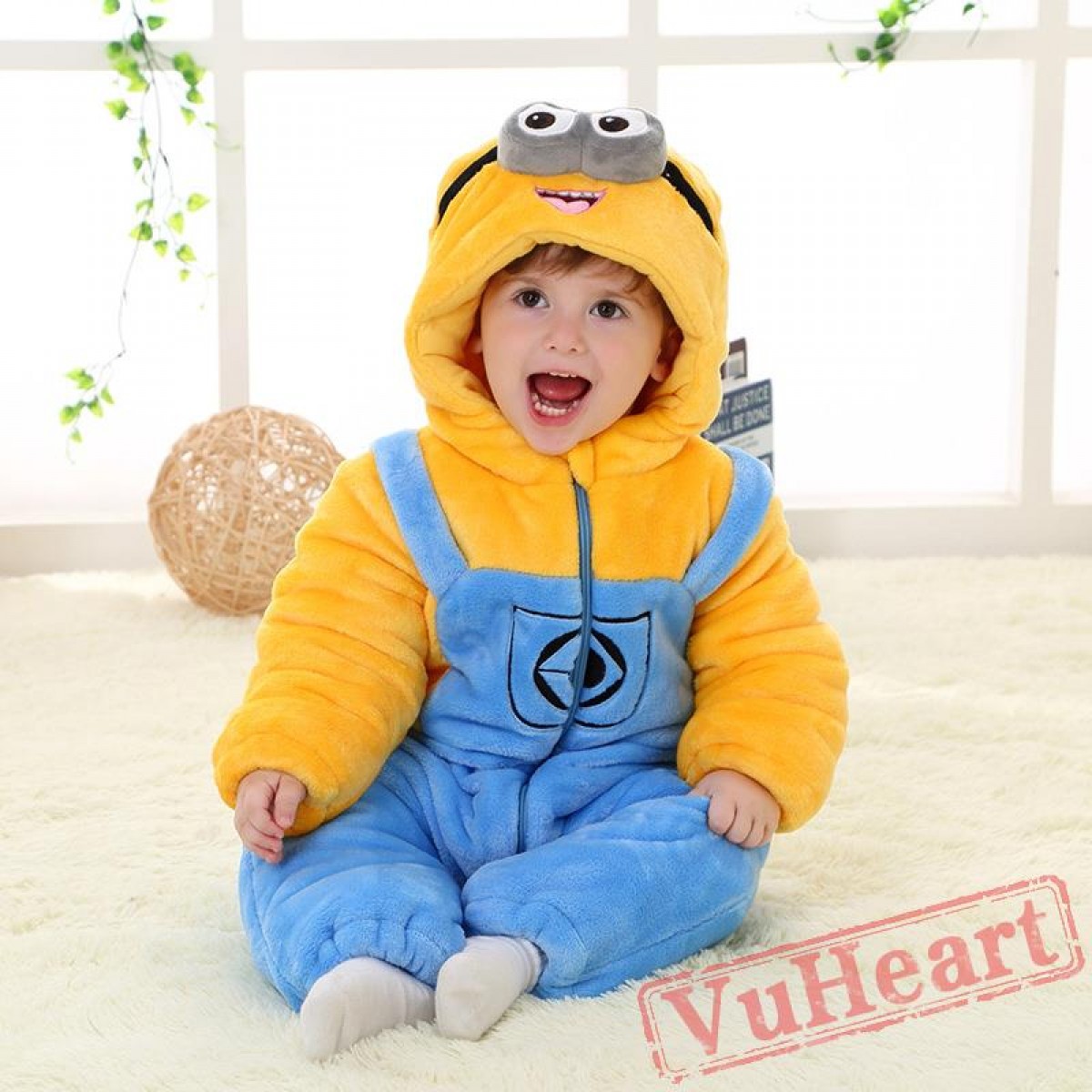 Winter Onesies - Baby Minions Onesie Costume - Kigurumi Onesies