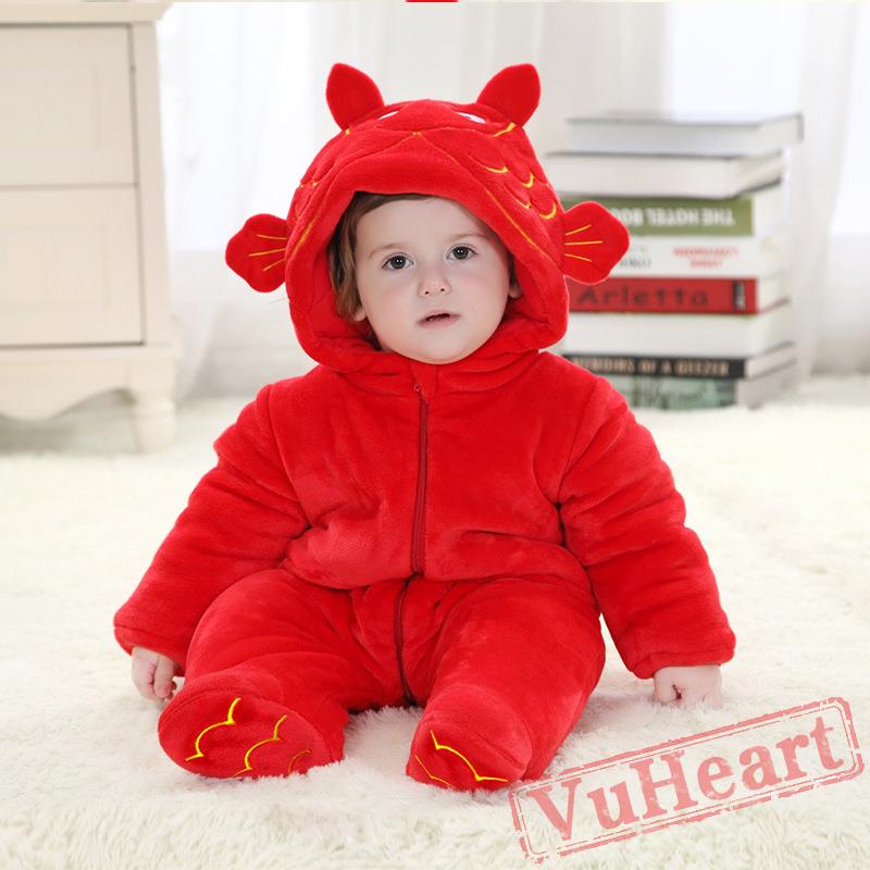 Winter Onesies - Baby Fish Onesie Costume - Kigurumi Onesies