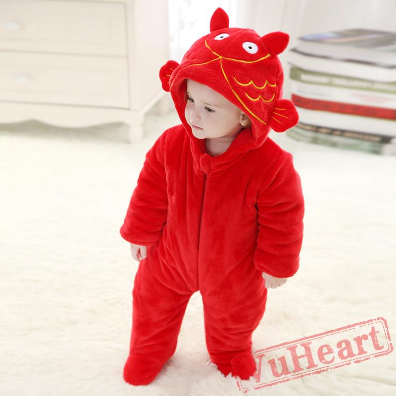 Winter Onesies - Baby Fish Onesie Costume - Kigurumi Onesies