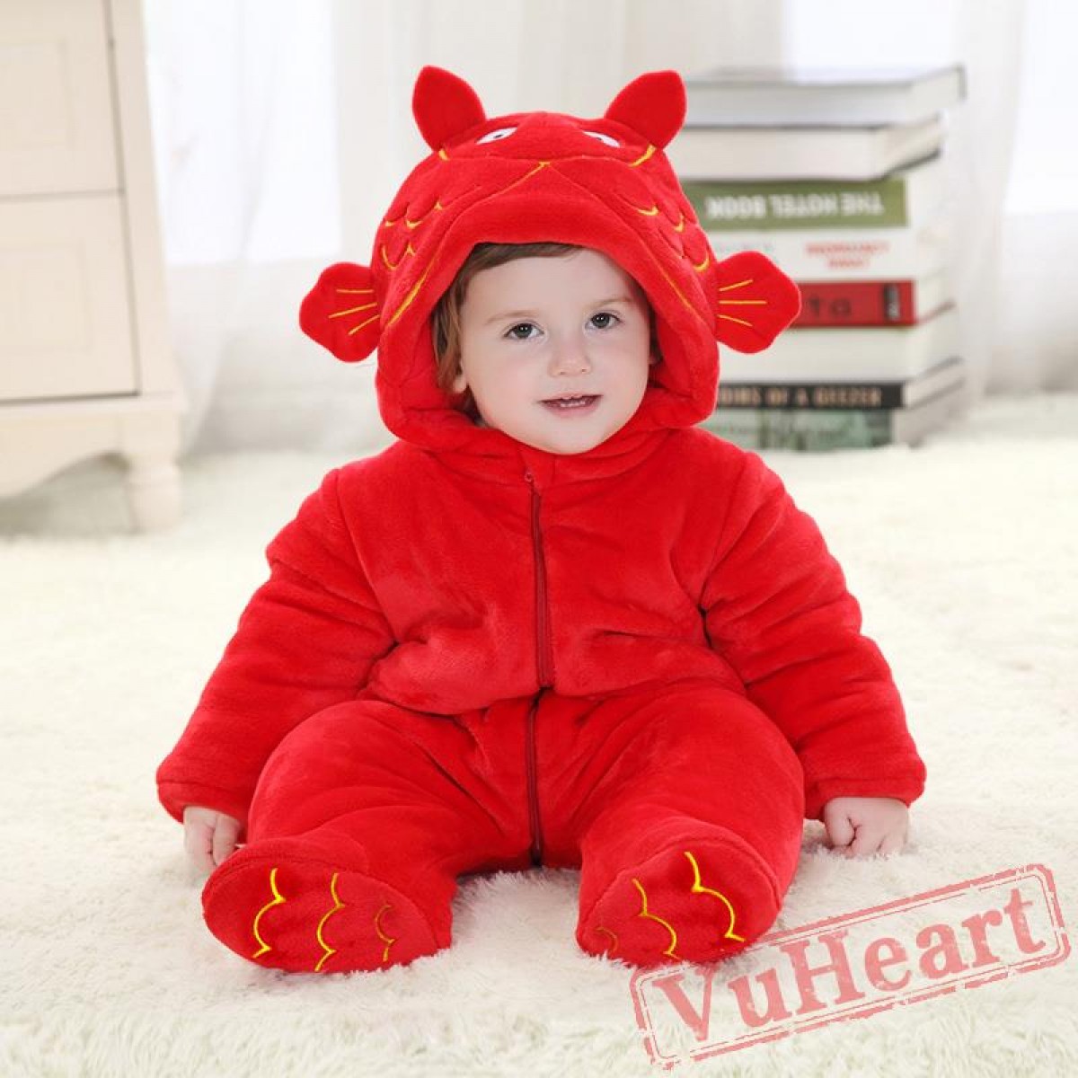 Winter Onesies - Baby Fish Onesie Costume - Kigurumi Onesies