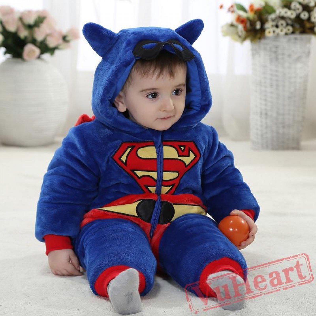 Winter Onesies - Baby Superman Onesie Costume - Kigurumi Onesies