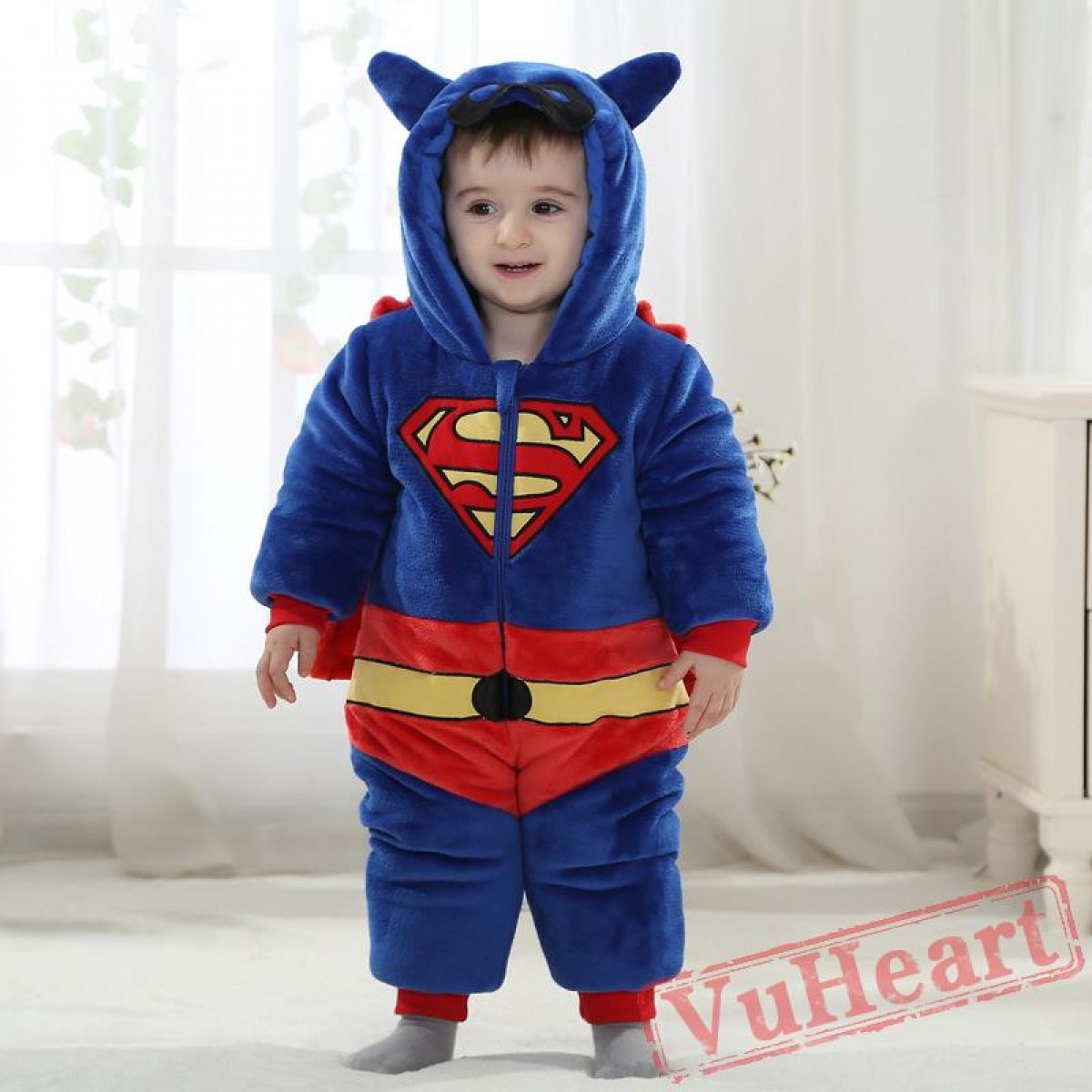 Winter Onesies - Baby Superman Onesie Costume - Kigurumi Onesies